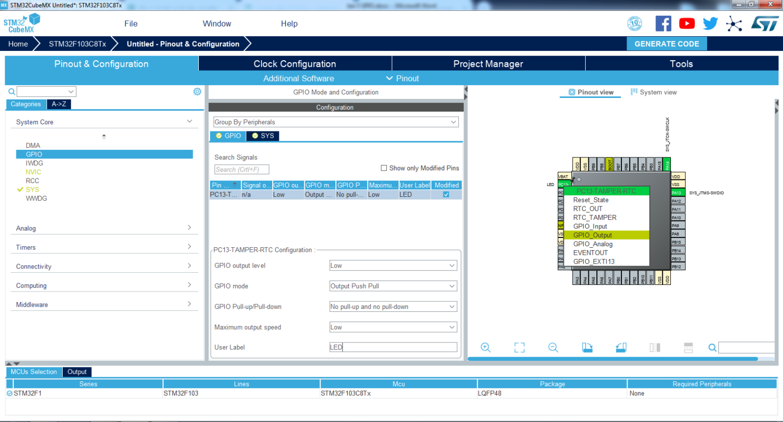 Bài 3: Lập trình STM32 GPIO điều khiển Led và nút nhấn - Khuê Nguyễn ...