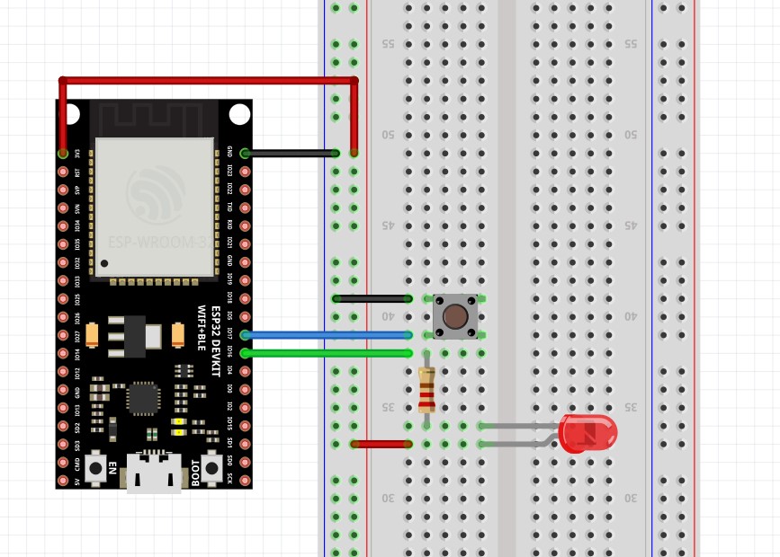 Lập trình ESP32 GPIO Digital Input và Digital Output
