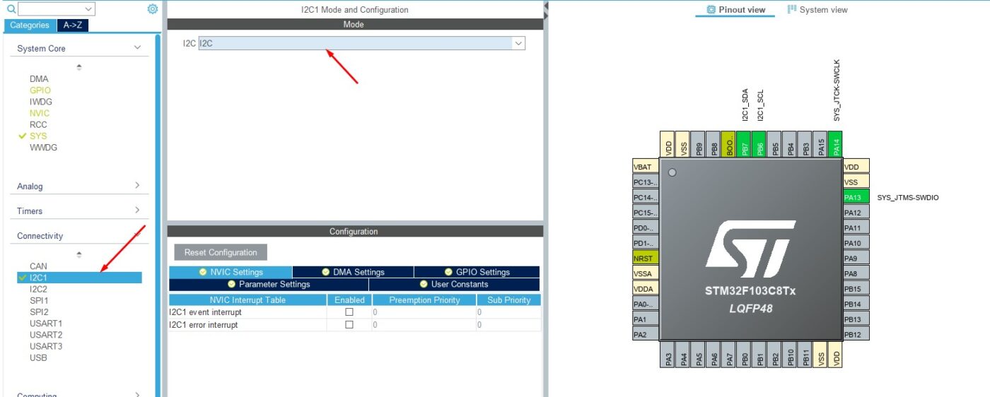 Lập trình STM32 với LCD I2C sử dụng module PCF8574 - Khuê Nguyễn Creator