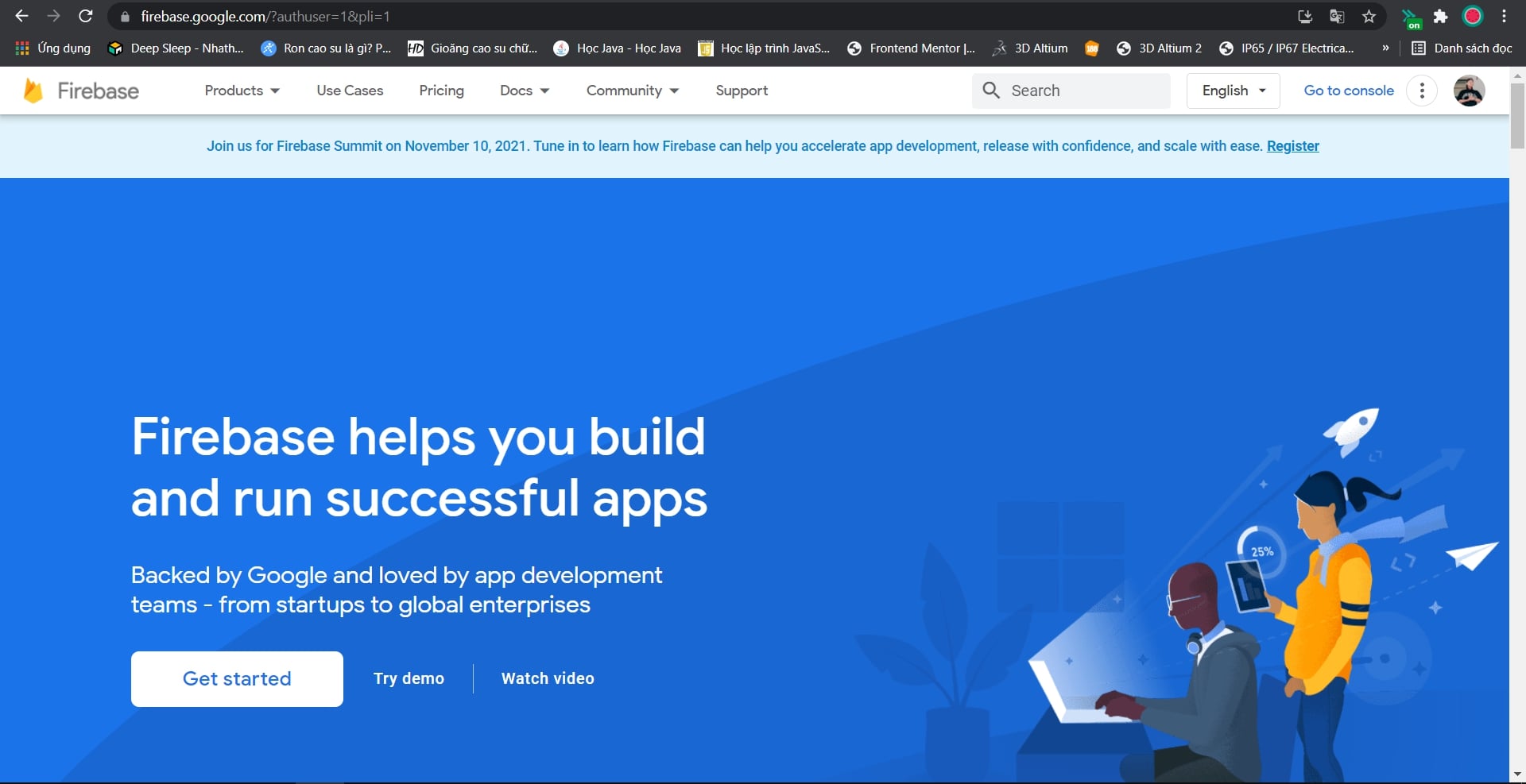 Giao Tiếp Với Realtime Database Firebase Sử Dụng Esp32 Và App Khuê