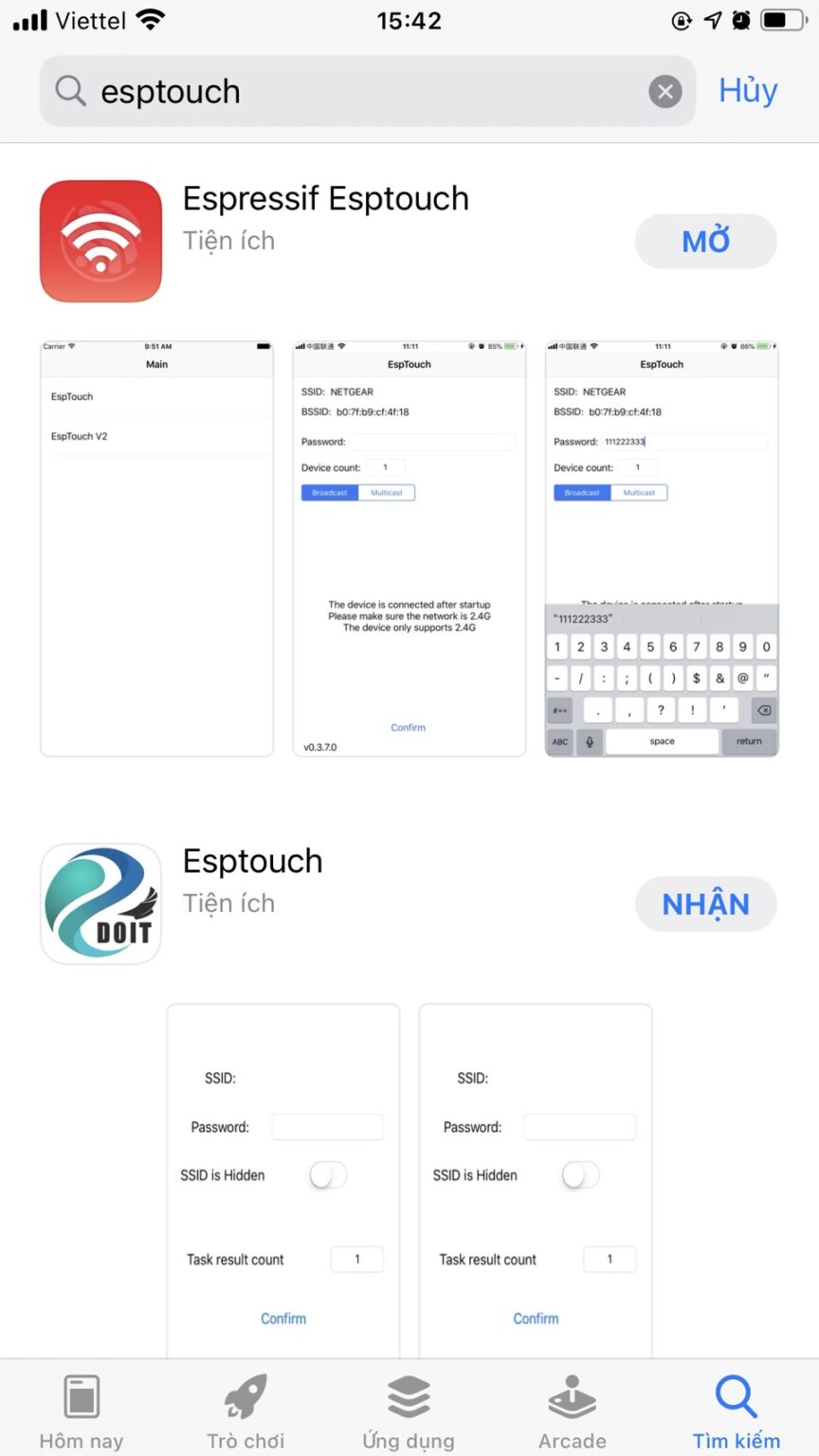 Lập trình ESP32 Smartconfig thiết lập wifi qua app - Khuê Nguyễn Creator