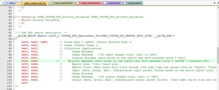 Lập trình STM32 USB HID Custom truyền nhận dữ liệu qua cổng USB - Khuê ...